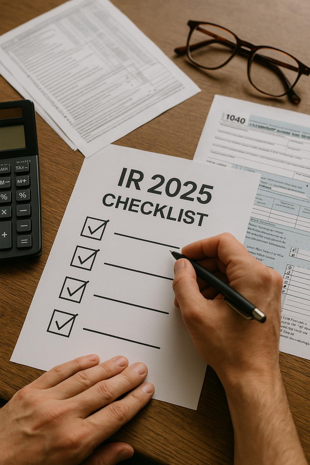 IR 2025: Como Evitar a Malha Fina com Checklist Essencial